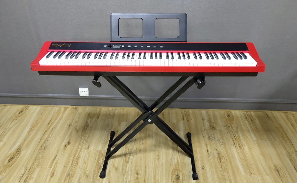 Symphony Grand Digital Piano 90 Red | Symphony Grand Pianos